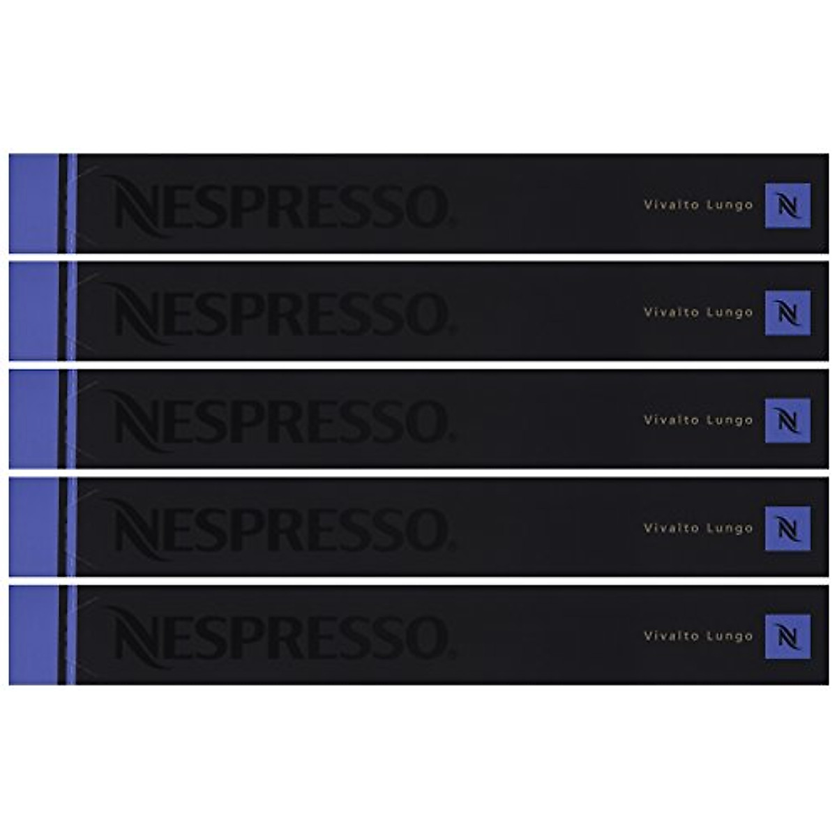 Nespresso Capsules OriginalLine Tokyo Vivalto Lungo, Medium Roast Coffee, 50 Count Coffee Pods, Brews 3.7 Ounce (ORIGINAL LINE ONLY)