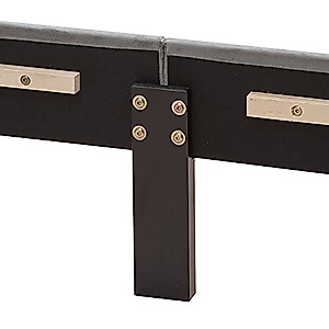 HAUSHECK Queen Size Platform Bed Frame, Velvet Curved Upholstered Bed Frames with Nailhead Trim Headboard, Bedframe for Kids, Teen & Adults, Wooden Slats Support, No Box Spring Needed