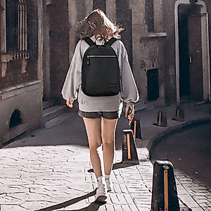 BE SMART Classic Woman Casual Travel Backpack, Stylish Mummy Bag for diaper and baby stuff, Lightweight Business Work Bag for 13.5" Laptop, Suit for Girls,ladies,Student & Mother