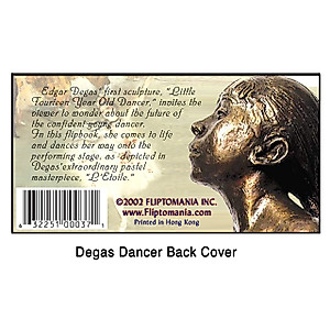 Fliptomania Fine Art Animation Flipbooks 3 Pack: Degas, Mona Lisa, Picasso