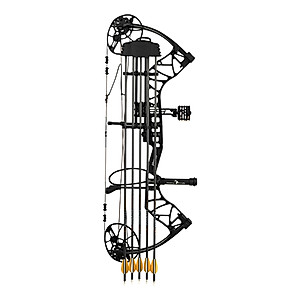 Bear Archery Legit Ready to Hunt Extra Compound Bow Package for Adults & Youth, Right Hand, Shadow