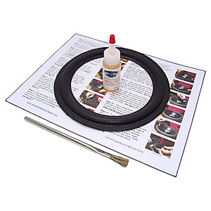 Klipsch 6.5" Subwoofer Foam Surround Edge Repair Kit - 1 Speaker Kit - Compatible with Klipsch Pro Media 2.1, B16AR90PF-01FW, Many More