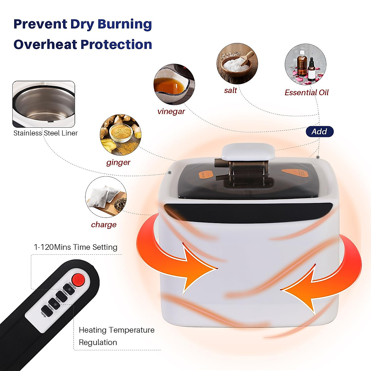 TOREAD Single Person Sauna Portable Folding Steam Sauna with 1000W&2.6L steam Generator, Personal Sauna Tent for Relaxation, Fast Heating in 6 Min, with Remote Control, Black
