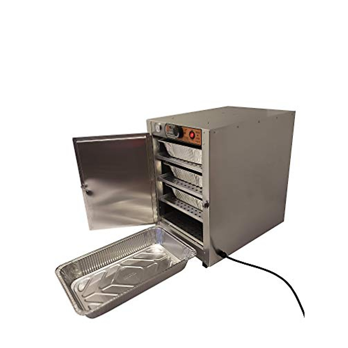 HeatMax 162224 Party Catering Full Size 3.25" Tall Pans Hot Box Food Warmer, NSF/UL Certified Great for Schools and Churches - Made in USA with Service and Support