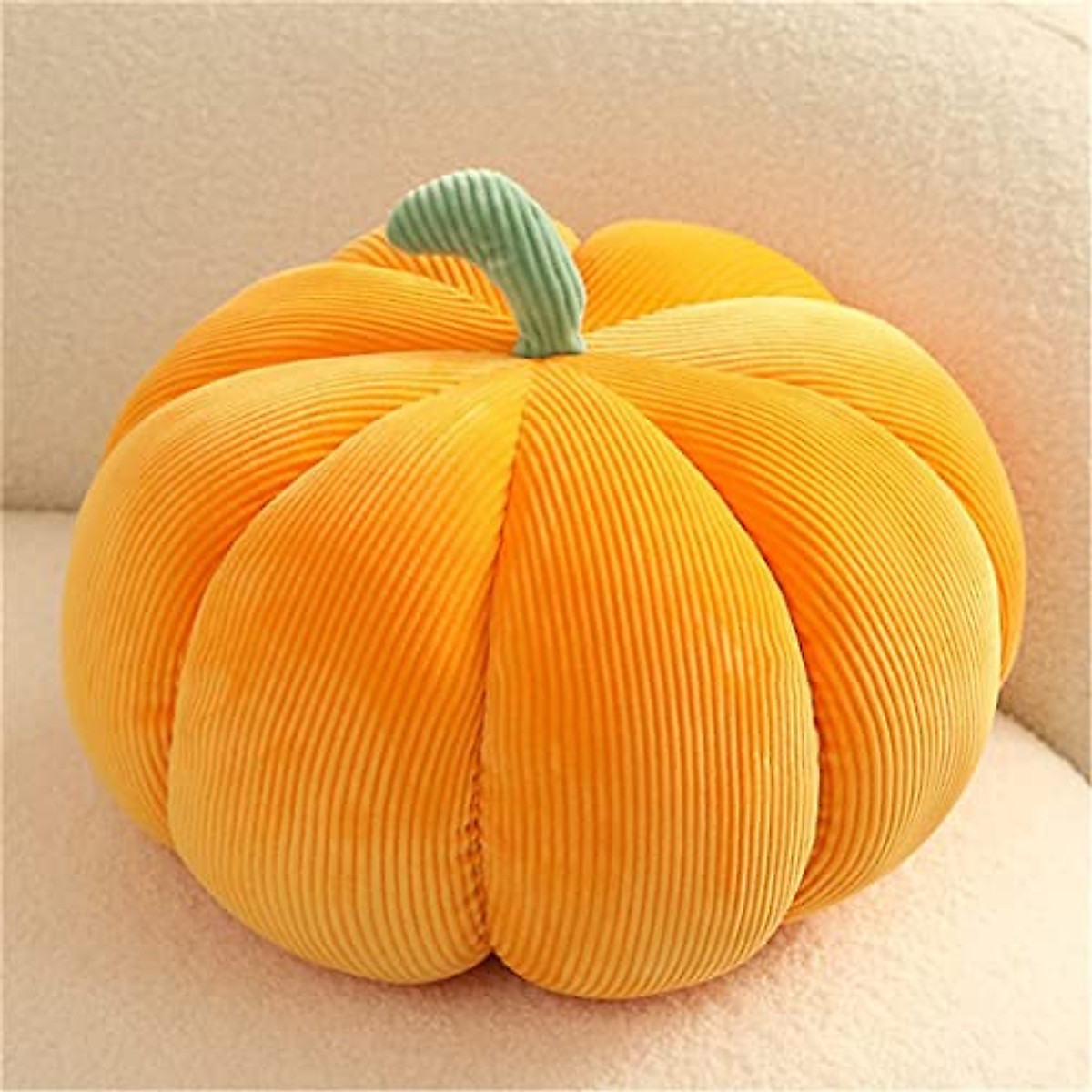 YILANLAN Cute Pumpkin Pillow Decorative Pillow Sofa Pillow Car Pillow Office Cushion (55 cm/21.7 inch, Orange)