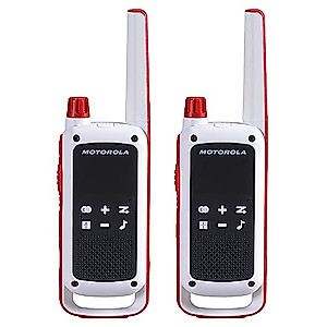 Motorola Solutions Red Cross T478 Talkabout White Rechargeable Emergency preparedness 35-Mile 2-Way Radio
