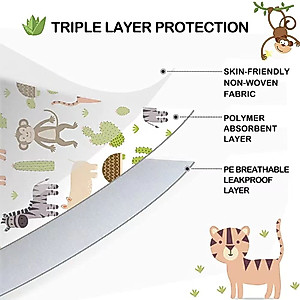 AiQiaoXin® 30PCS Baby Disposable Bibs-Individually Packaged,Soft, Leak Proof and Convenient, Suitable for Infants, Feeding, Traveling