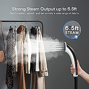 Professional Steamer for Clothes, Anthter 1500W Powerful Full Size Garment Steamers, 35s Fast Heat-up, 90 Mins of Continuous Steam Wrinkle Remover with 2.5L Water Tank, Perfect for Household