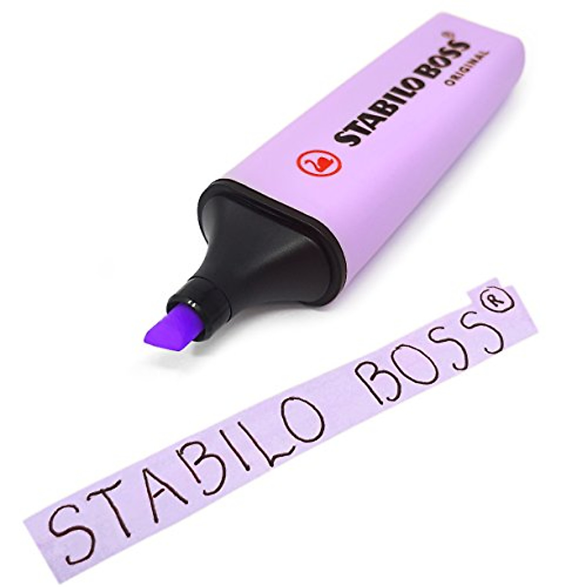 STABILO BOSS Original Pastel Highlighter Marker Pens – Full Set of 6 + Lilac Haze