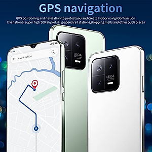 FAKEFONE Cellphone M13 5G Unlocked Android Smartphone, 3GB+128GB, 6.7'' FHD Display, 5MP+13MP Camera, 5800mAh Long Battery Life, Dual Sim Card 128GB Expandable