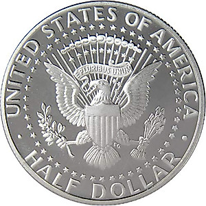 1992 S Kennedy Half Dollar Choice Proof 90% Silver 50c US Coin Collectible