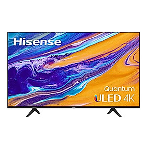 Hisense ULED 4K Premium 50U6G Quantum Dot QLED Series 50-Inch Android 4K Smart TV with Alexa Compatibility, 600-nit HDR10+, Dolby Vision & Atmos, Voice Remote (2021 Model)