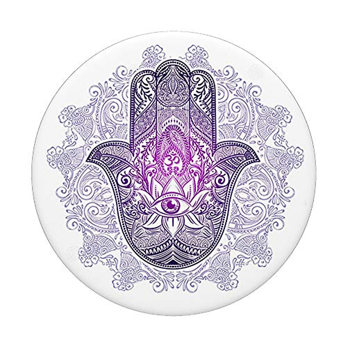 The Hamsa Hand Meaning and Origin Lotus Flower PopSockets Swappable PopGrip