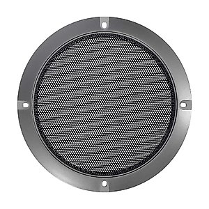 X AUTOHAUX 5" Titanium Tone Car Audio Speaker Cover Mesh Subwoofer Grill Horn Guard Protector