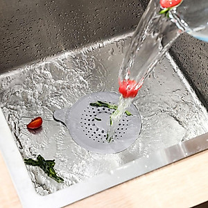 Drain Hair Catcher,Silicone Drain Protector,Bathroom Kitchen Sink Drain Strainer,Hair Catcher Shower Drain Covers Protector,Silicone Hair Strainer for Bathtub, Bathroom,Easy to Install and Clean