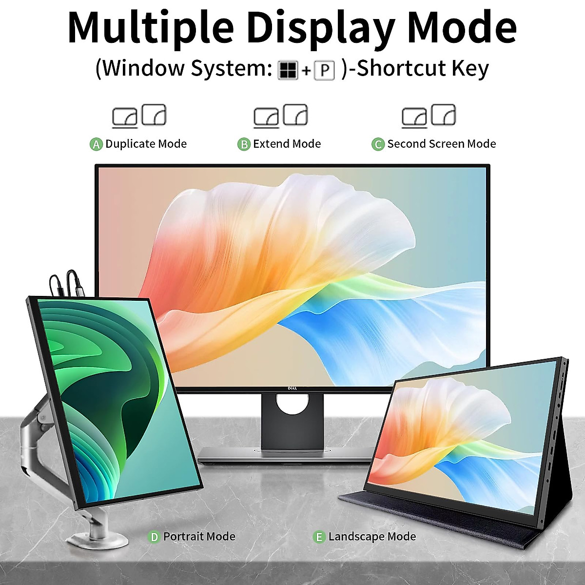 YOUYUANLTD 14.0” Portable Monitor Full HD IPS HDMI FHD 1920x1080 Screen for Gaming Laptop Computer Phone Xbox PS4 PS5,Switch, hdmi Monitor with Dual Speakers,Black (14-inch Monitor)