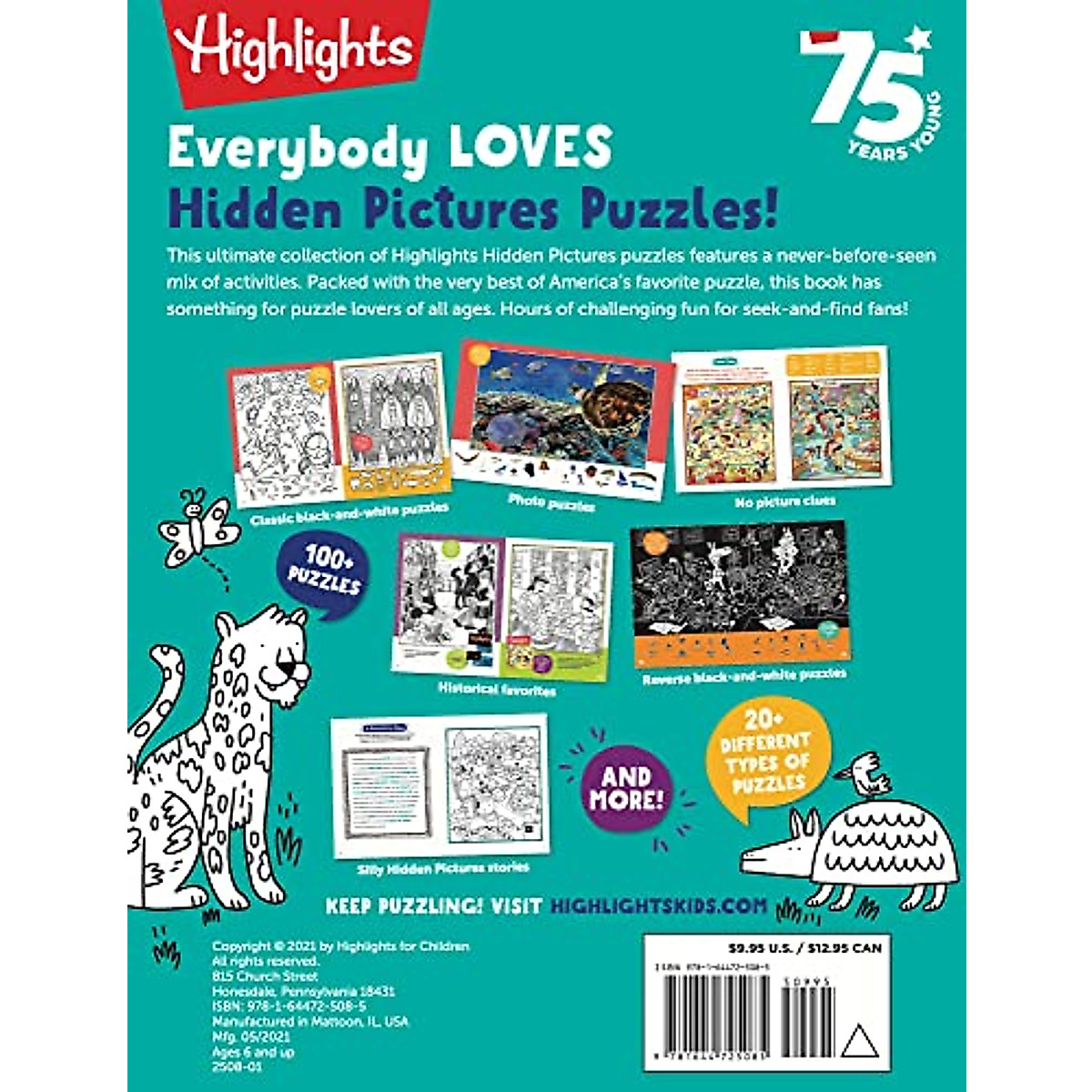Best Hidden Pictures Puzzles EVER: Find Over 1,550 Hidden Objects in Highlights Best Collection of Hidden Pictures Puzzles, 20 Types of Puzzles and More (Highlights Hidden Pictures)