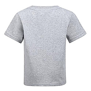 Disney Boys 3 Pack T-Shirts for Toddler and Little Kids – Blue/Grey/White