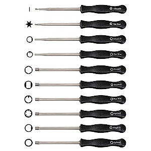 Carburetor Adjustment Tool Kit 10 Pcs Screwdrivers for Common 2 Cycle Small Engine STIHL Poulan Husqvarna MTD Ryobi Homelite Trimmer Weed Eater Chainsaw Carb Tune up Adjusting Tool