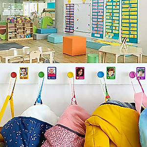 Clothes Hanger for Kids. Custom Ribbon for Hanging Jackets and School Clothes. 6 uds. (Pink)