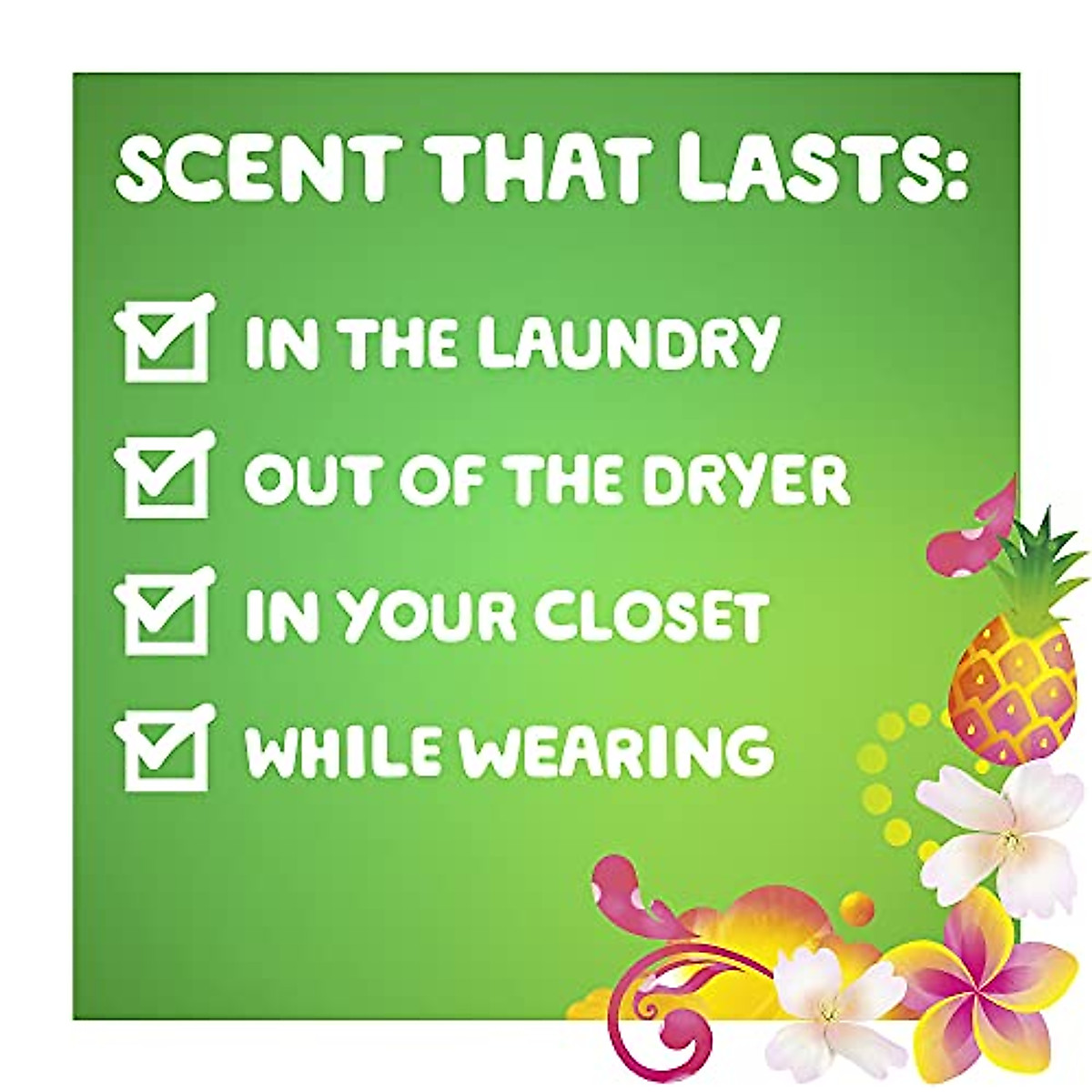 Gain Botanicals Plant Based Laundry Detergent, Orange Blossom Vanilla, 46 fl oz 32 loads, HE Compatible, Pack of 2