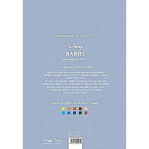 Coloriages mystères Disney Babies