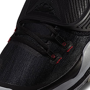 Nike Men's Basketball, Black University Red White, US-0 / Asia Size s