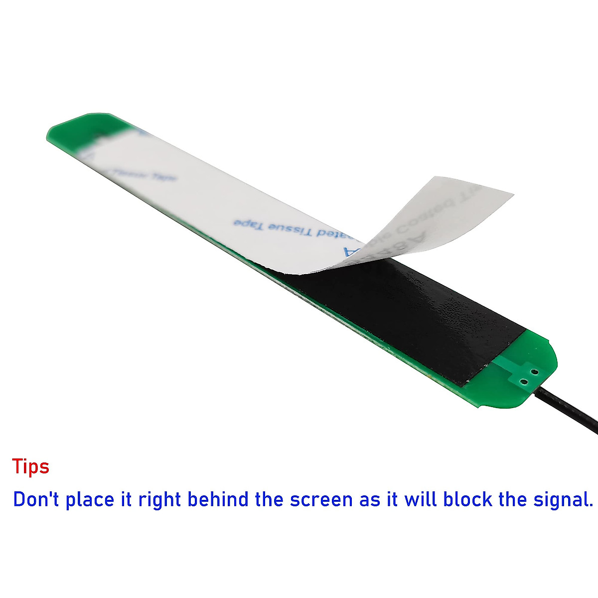 2 x 8dBi 2.4GHz 5.8GHz Dual Band WiFi Antenna IPEX Internal Antennas with 50cm Cable for Mini PCIe Card