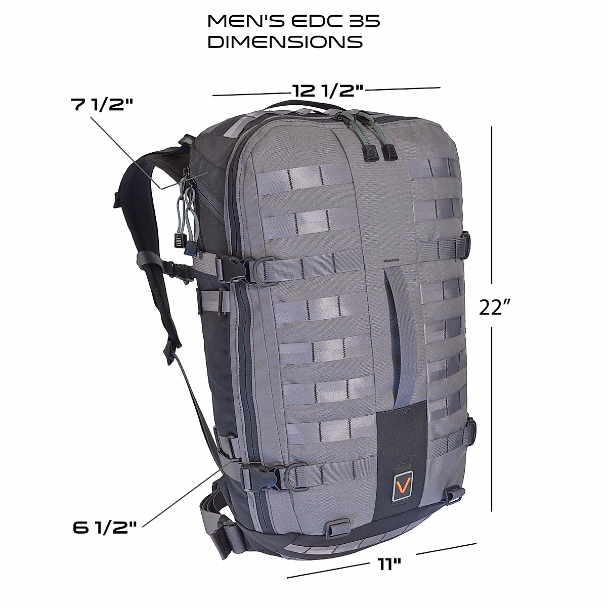 2017VTGR5 Modular Bug Out Bag, Men's Large, Sand