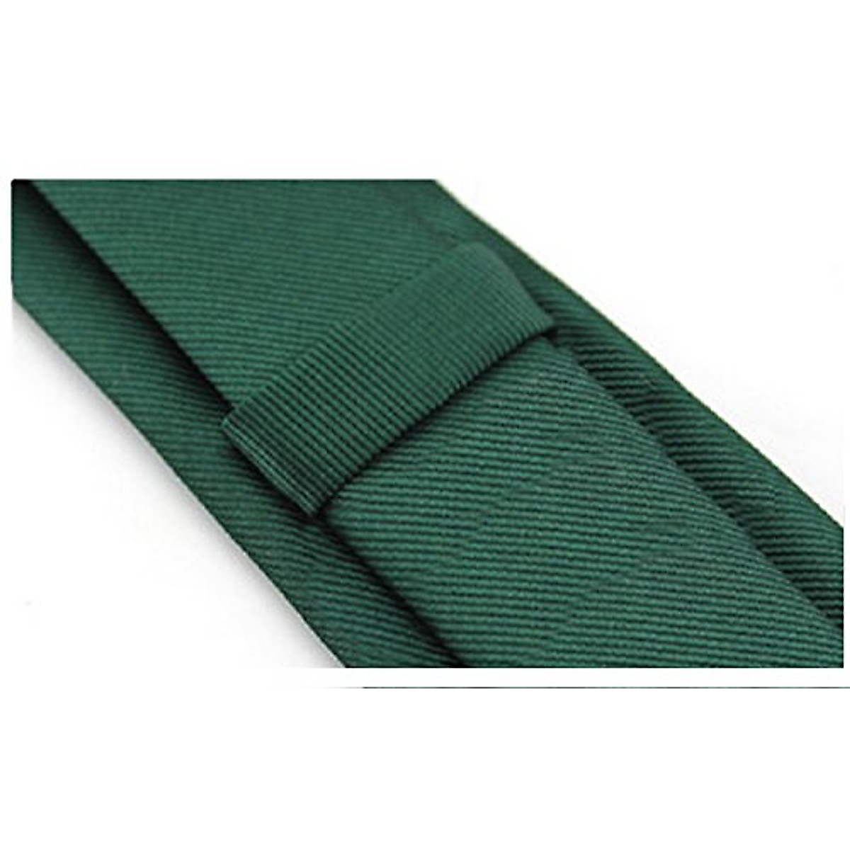 Solid Color Slim Ties Pure Color Necktie Mens Ties 2.4'' (6cm)+ Gift Box