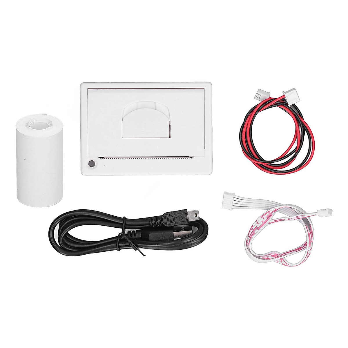 Embedded Thermal Receipt Printer 58mm Micro Thermal Label Printer with Paper Support USB and TTL Serial Port 5 to 9V