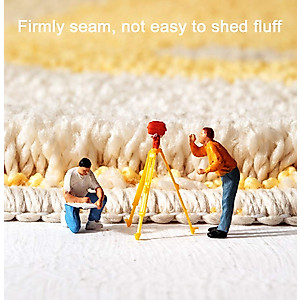 Extra Soft Flocking Green Bath Mats 18" X 26" Absorbent Non-Slip Bathroom Rugs Microfiber Shag Thick Carpet Cute Plant Bathroom Rugs Machine Washable Floor Mat for Tub Shower Bath Room