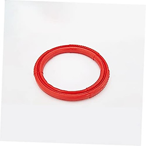 IFANLANDOR Dog Outdoor Toys Puppy Chew Toy Dog Catching Ring Puppy Teething Toy Dog Chewing Ring Pet Teether Toy Puppy Dog Toys Flexible Ring Pet Toy Border Collie Rubber Pet Dog