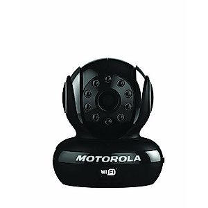 Motorola Scout1 Wi-Fi Pet Monitor for Remote Viewing with iPhone and Android Smartphones and Tablets, Black