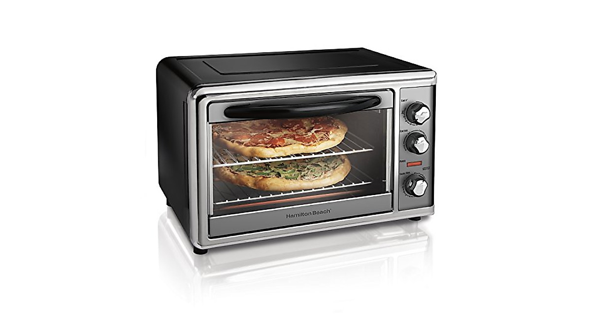 Hamilton Beach 31107D Convection Oven with Rotisserie – Large Capacity