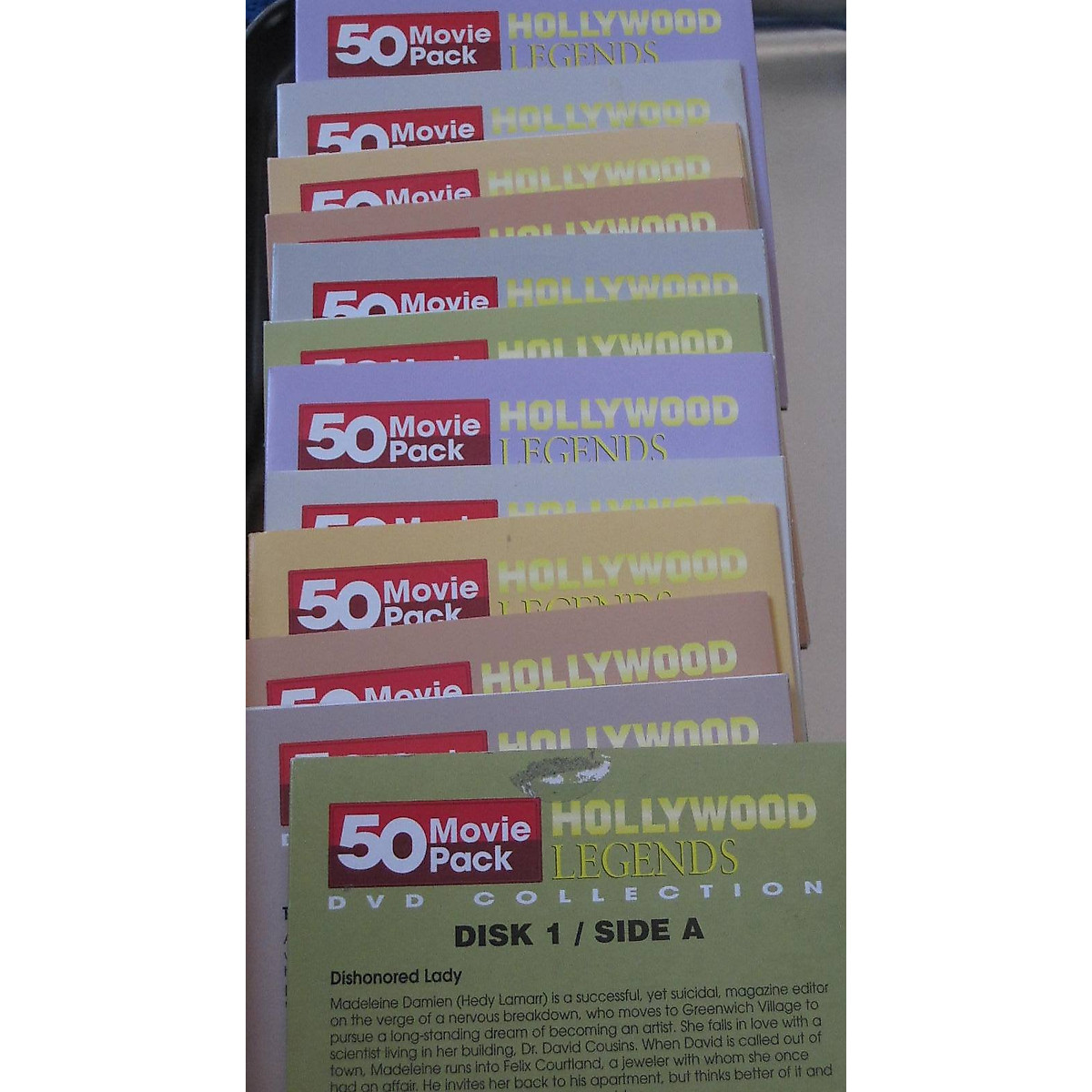 Hollywood Legends 50 Movie Pack [DVD]