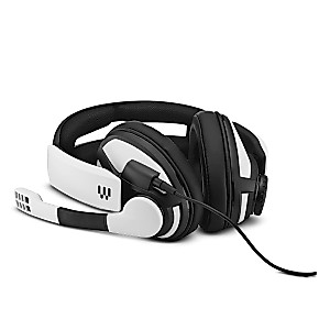 EPOS I Sennheiser GSP 301 Flip-to-Mute, Comfortable Memory Foam Ear Pads, Headphones for PC, Mac, Xbox One, PS4, PS5, Nintendo Switch, Smartphone compatible