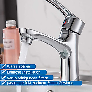3pcs Faucet Filter Suite Sink Copper