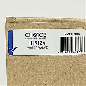 Choice Part IH9124 for Manitowoc 000009124 Ice Machine Water Valve