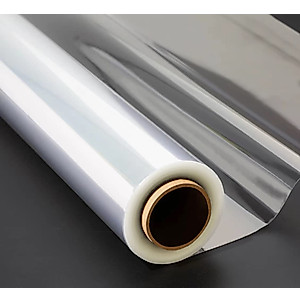 shareluck Wider Clear Cellophane Wrap Roll-100ft long x17 inches wide Clear Cellophane Roll - Clear Cellophane Bags large For Flower Wrapping, Gift Basket Wrap|Food Grade Specifications