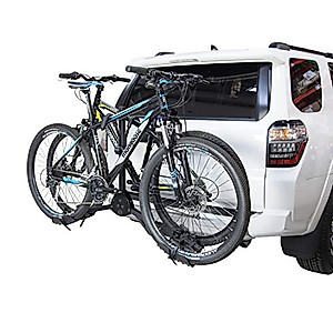 Saris Bicycle Racks, All Star Tray Style Hitch Rack, Mount 2 Bikes, Black
