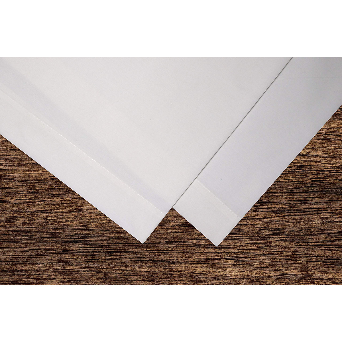 Aveesha 12 Pack Poly Cotton Pillow Cases - Standard Size White Pillowcases - 180 Thread Count Percale Weave Pillow Covers - Perfect for Home, Hotels and Hospital Use