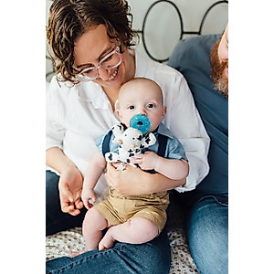 WubbaNub Silicone Infant Pacifier - Cow, BPA Free, Latex Free, Phthalate Free