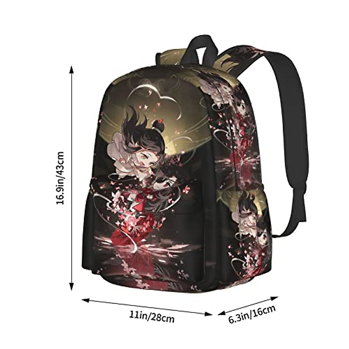 AGARES Anime Heaven Official'S Blessing Backpack Large Capacity Travel Backpacks Computer Bag Casual Daypack Laptop Backpacks For Men Women