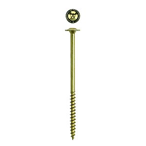 SPAX 1/4" x 6" Interior Washer Head Structural Wood Lag Screws Powerlags Torx T-Star (50 EA) Bit Included Heavy Duty