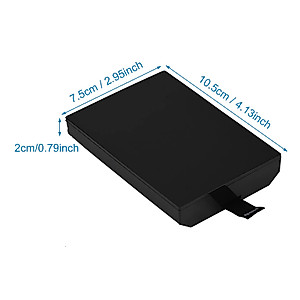 Demeras HDD Hard Drive Disk 120GB/250GB Hard Drive Disk HDD Slim Black Portable External Hard Drive(120GB)