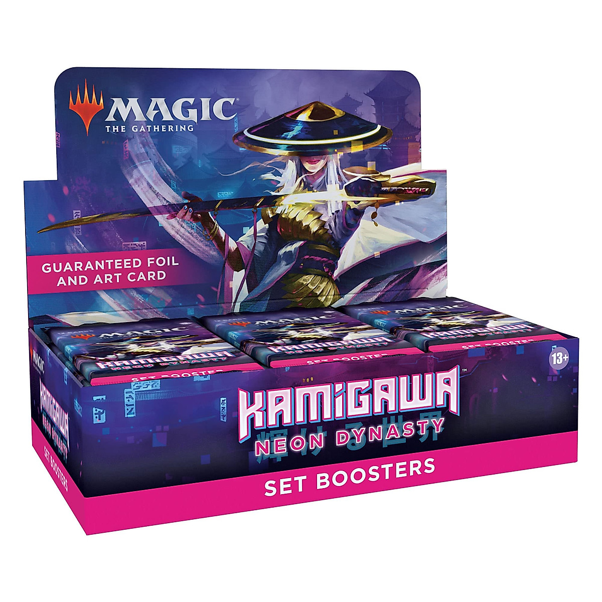 Magic: The Gathering Kamigawa: Neon Dynasty Set Booster Box | 30 Packs (360 Magic Cards)
