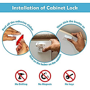 Baby Proofing Kit 18 Pcs - Baby Home Safety All-in-one Solution with Hidden Cabinet Locks, Adjustable Strap Latches, Corner Guards and Finger Pinch Guards