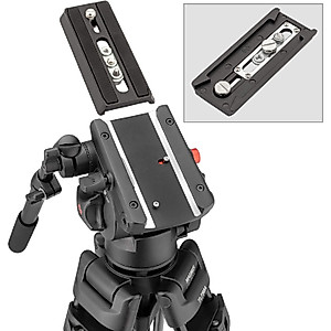 Magnus REX VT-5000 2-Stage Video Tripod with Fluid Head
