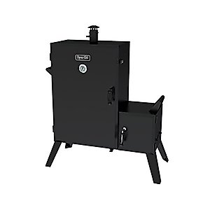 Dyna-Glo DGO1890BDC-D Wide Body Vertical Offset Charcoal Smoker,Black